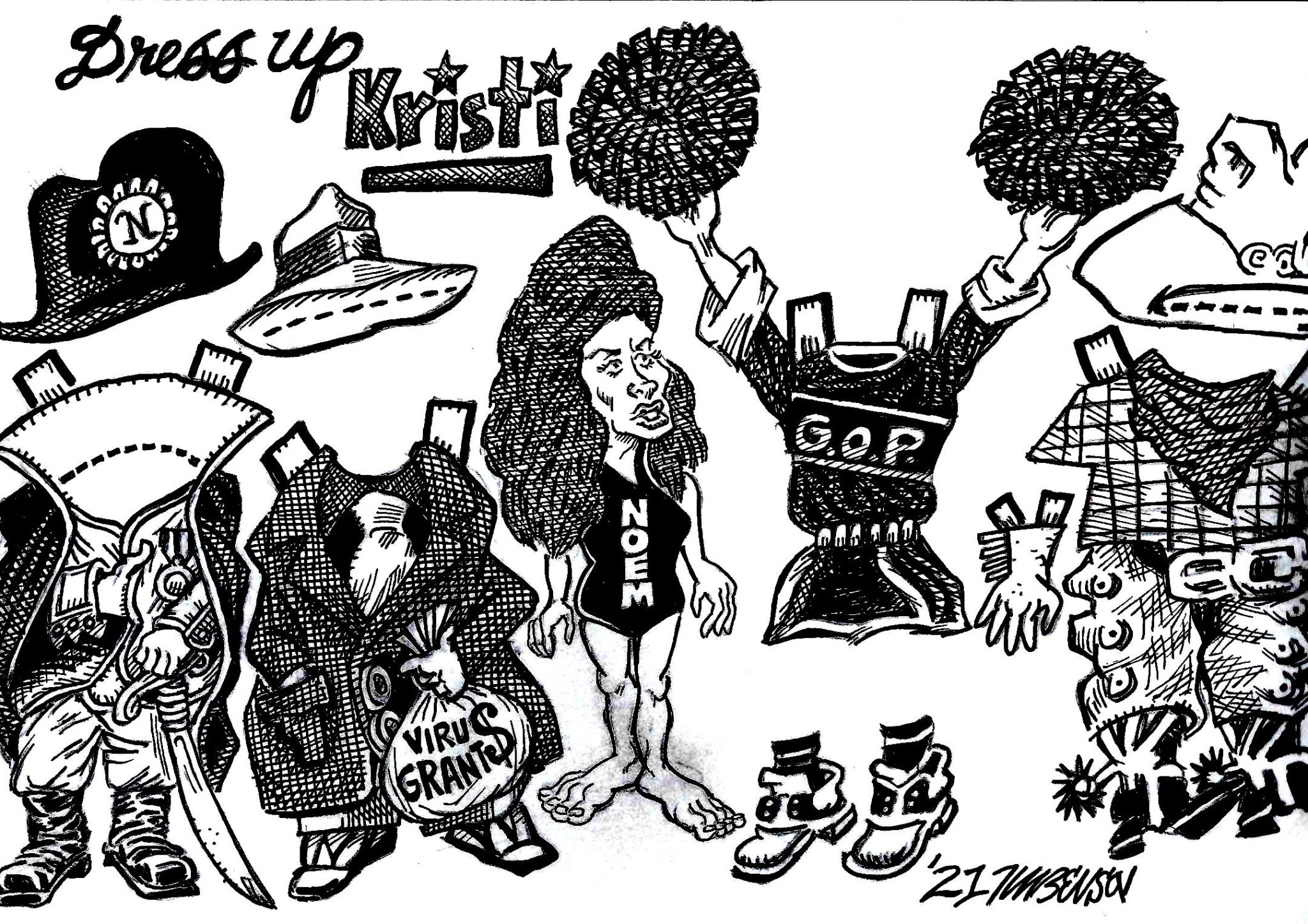 Gov. Paper Doll (G/C-Tim Benson) – South DaCola